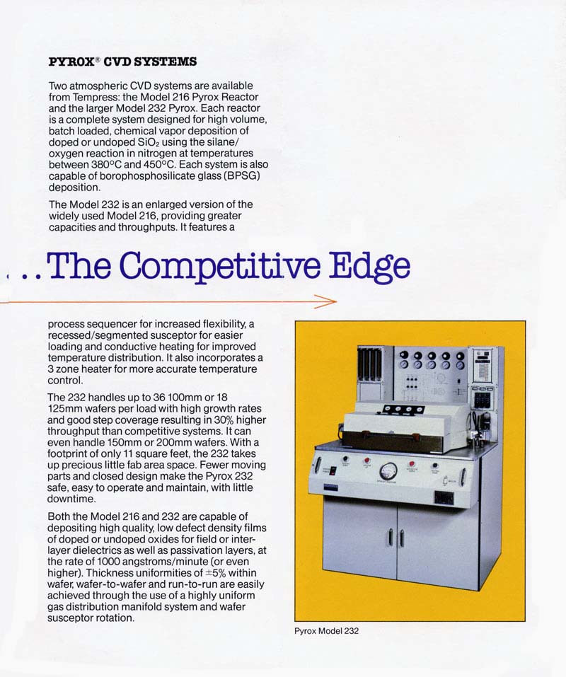 Tempress - DDC Diffusion furnace