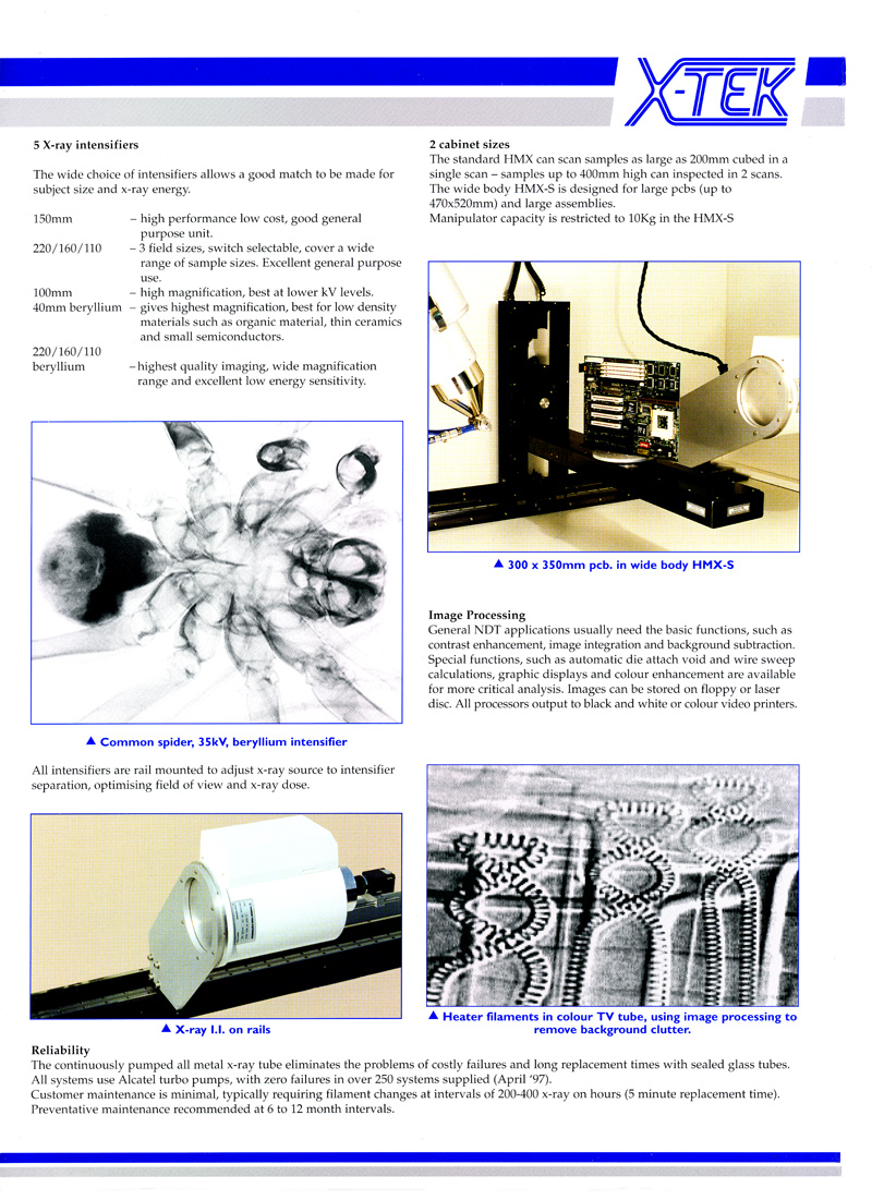 X-TEK - HMX Xray Inspection System