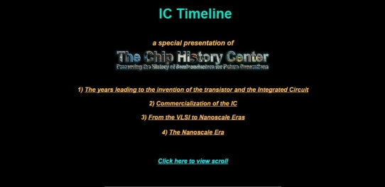 IC Timeline | The Chip History Center