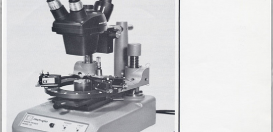 Electroglas Model 131B Motorized Manual Prober