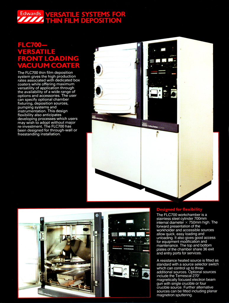 Edwards - Thin Film Deposition System