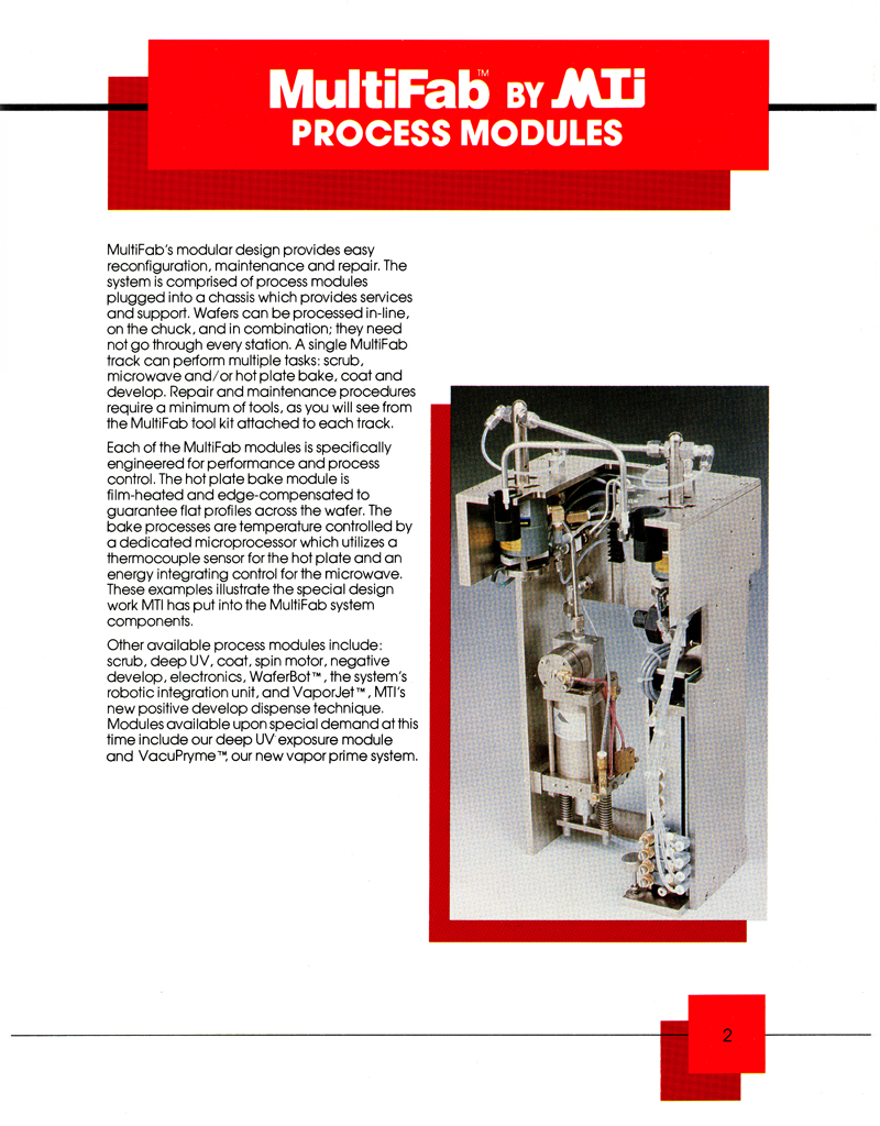 MTI - MultiFab System Overview