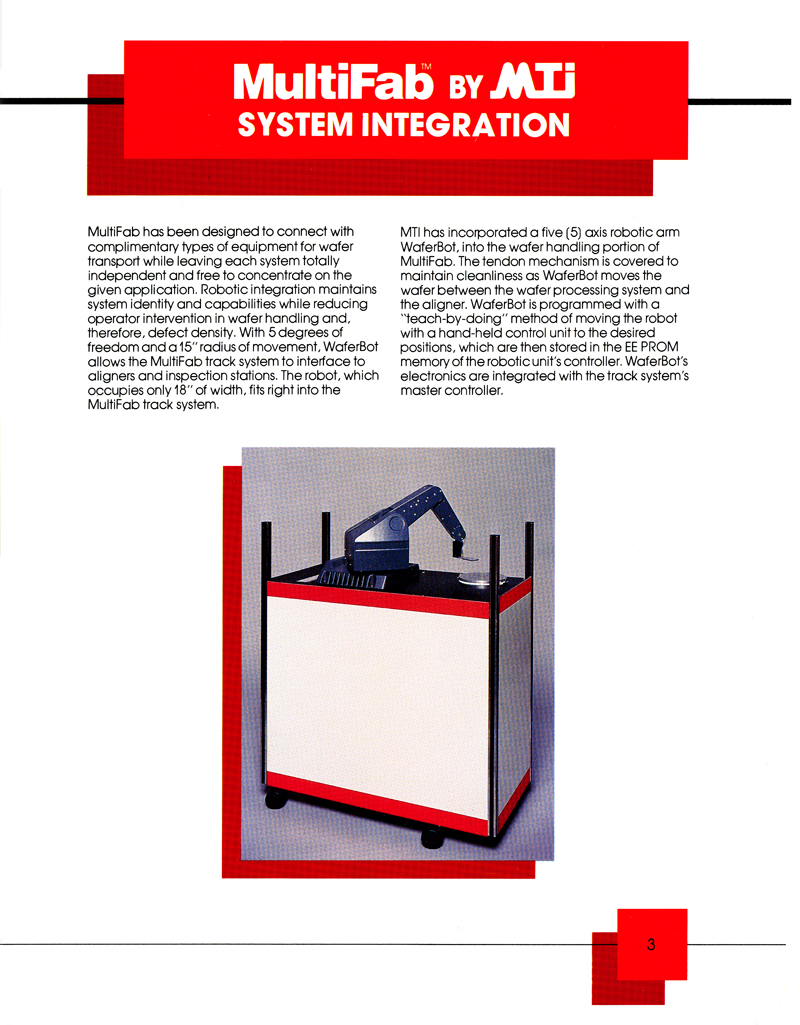 MTI - MultiFab System Overview