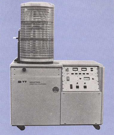 DW Industries Vacuum Deposition System specification